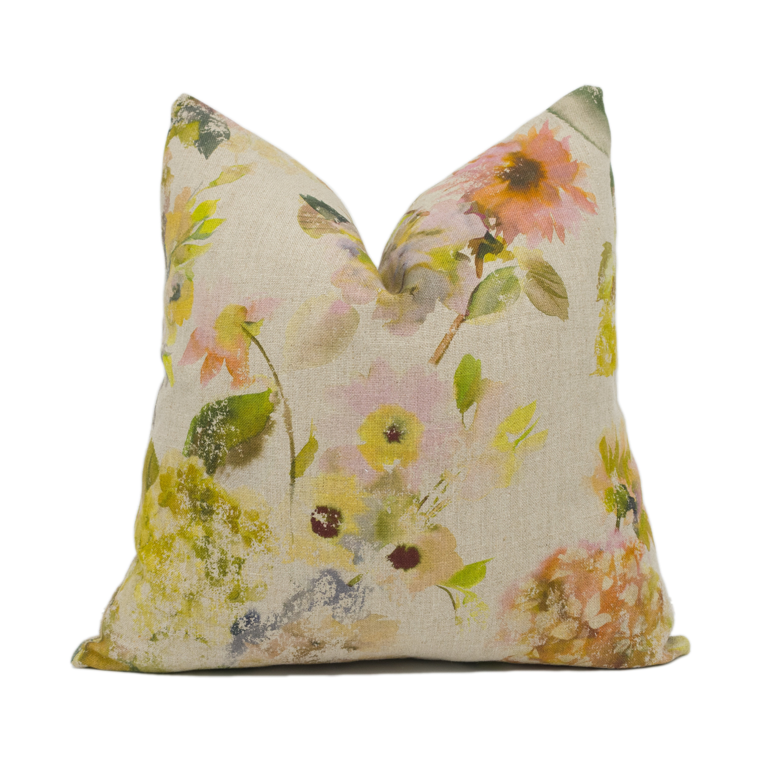 Designers Guild - Palace Flower - Linen - Painterly Distressed Floral ...