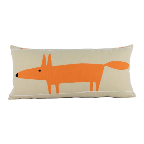 Scion Mr Fox Cushion - Etsy UK