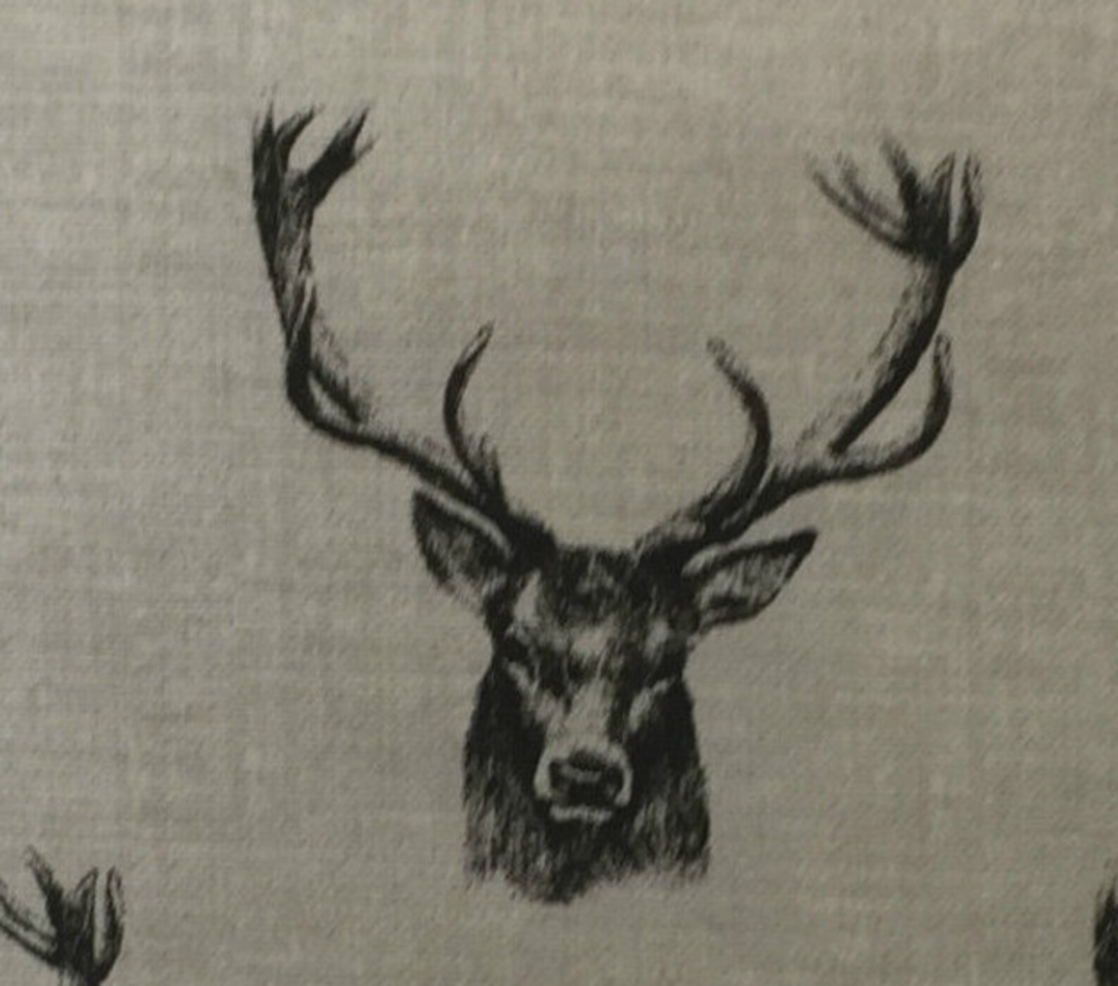 Fryetts Stag Cushion Cover 20" X 20" Double Sided Fully Reversible - Etsy