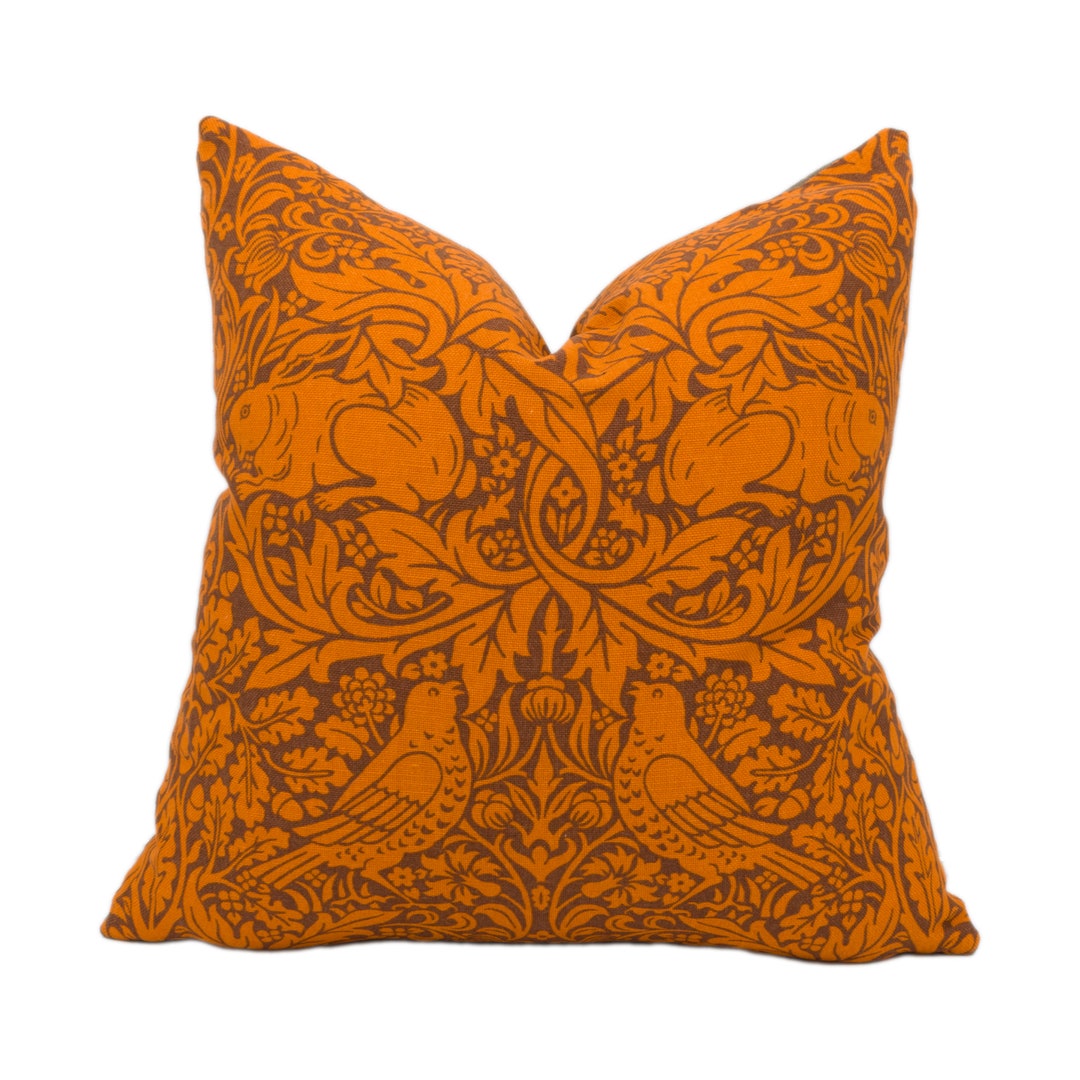 William Morris - Ben Pentreath - Brer Rabbit - Burnt Orange - Handmade ...