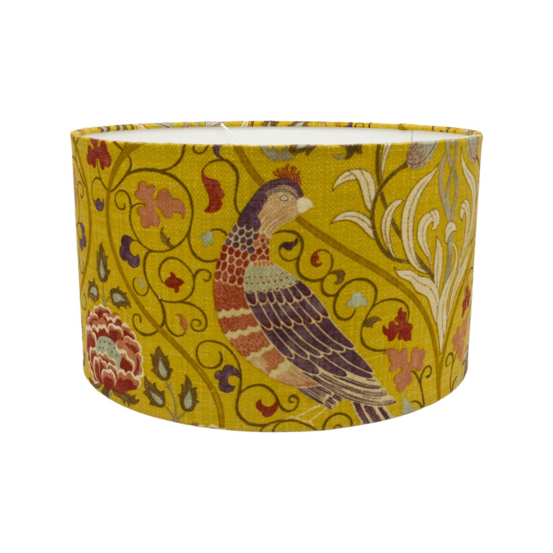 William Morris - Seasons by May - Saffron - Lampshade - Ceiling Light ...
