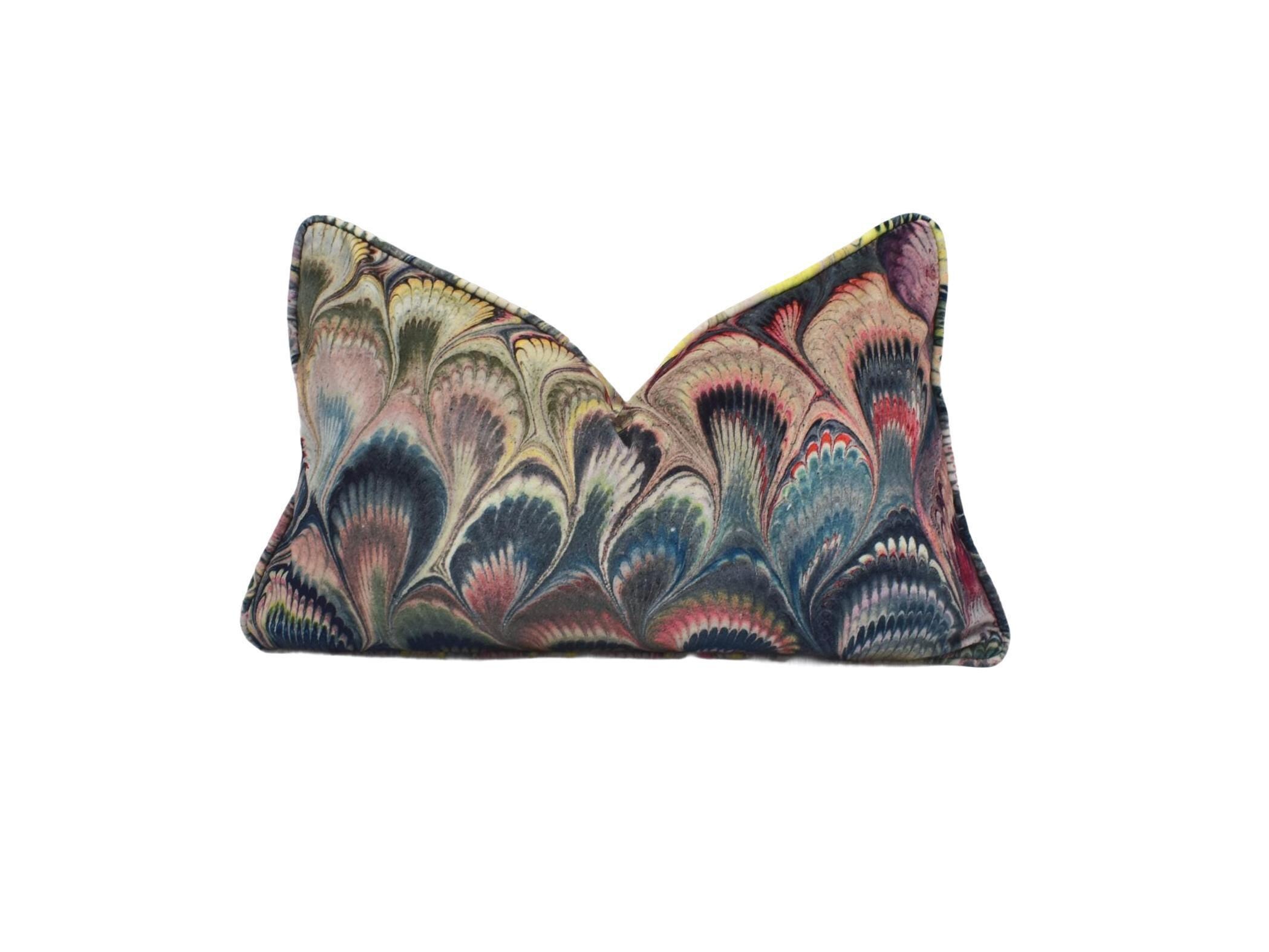 Beata Heuman - Marbleized Velvet - Marvellous Sumptuous Unique Marbled ...