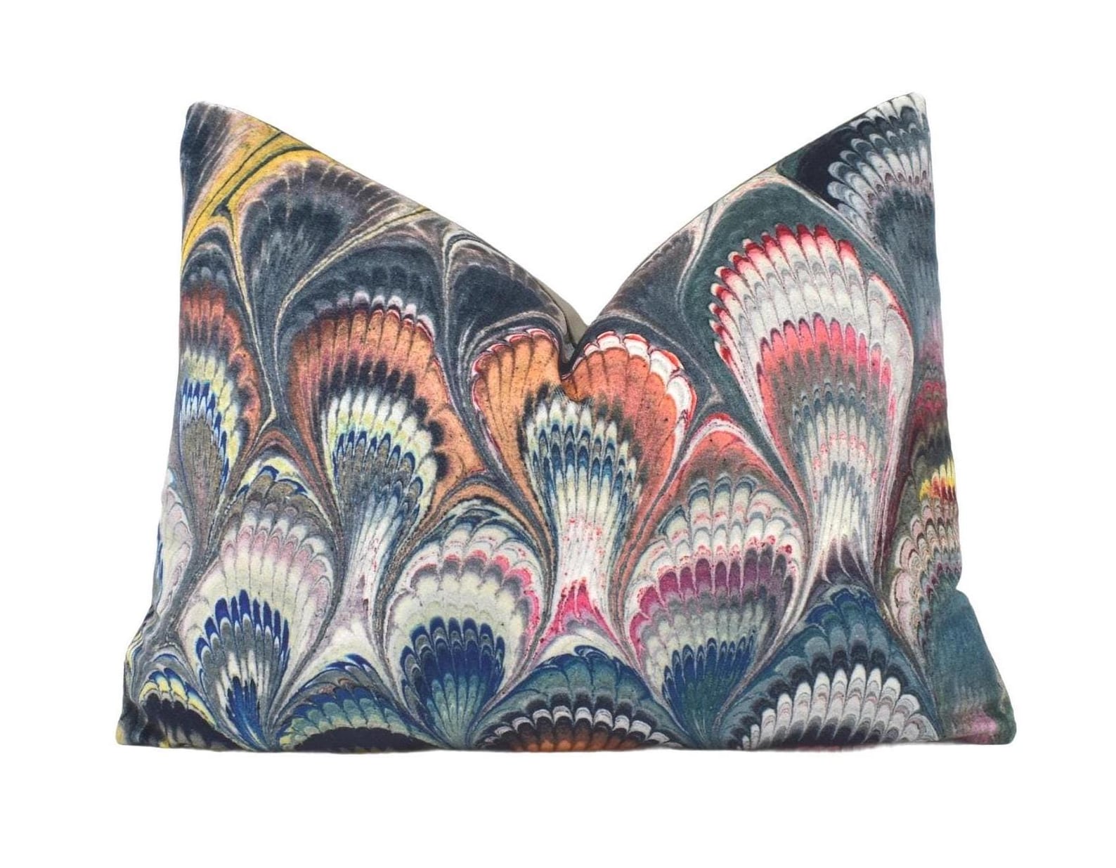 Beata Heuman - Marbleized Velvet - Marvellous Sumptuous Unique Marbled ...