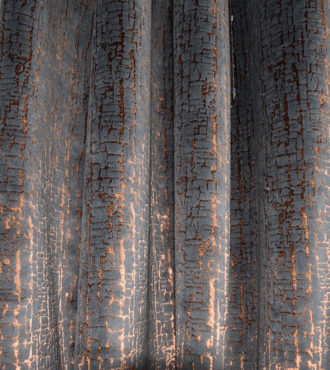 Kai - Adorna - Copper - Made to Measure Curtains, Designer Drapery ...