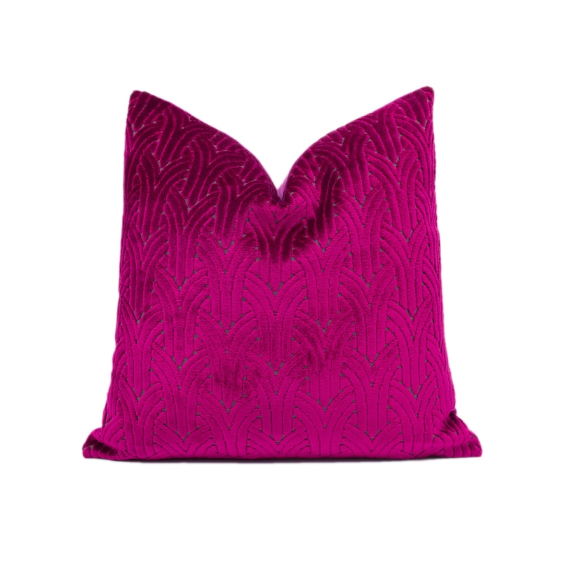 Magenta Pillow - Etsy