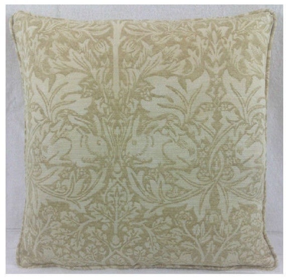 William Morris Brer Rabbit Manilla / Ivory Cushion Cover - Etsy
