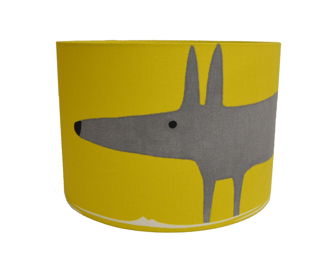 Scion - Mr Fox - Stunning Handmade Lampshade - Many Colours Available ...