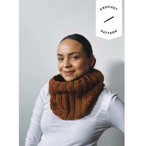 Cobblestone Cowl Crochet Pattern - Etsy