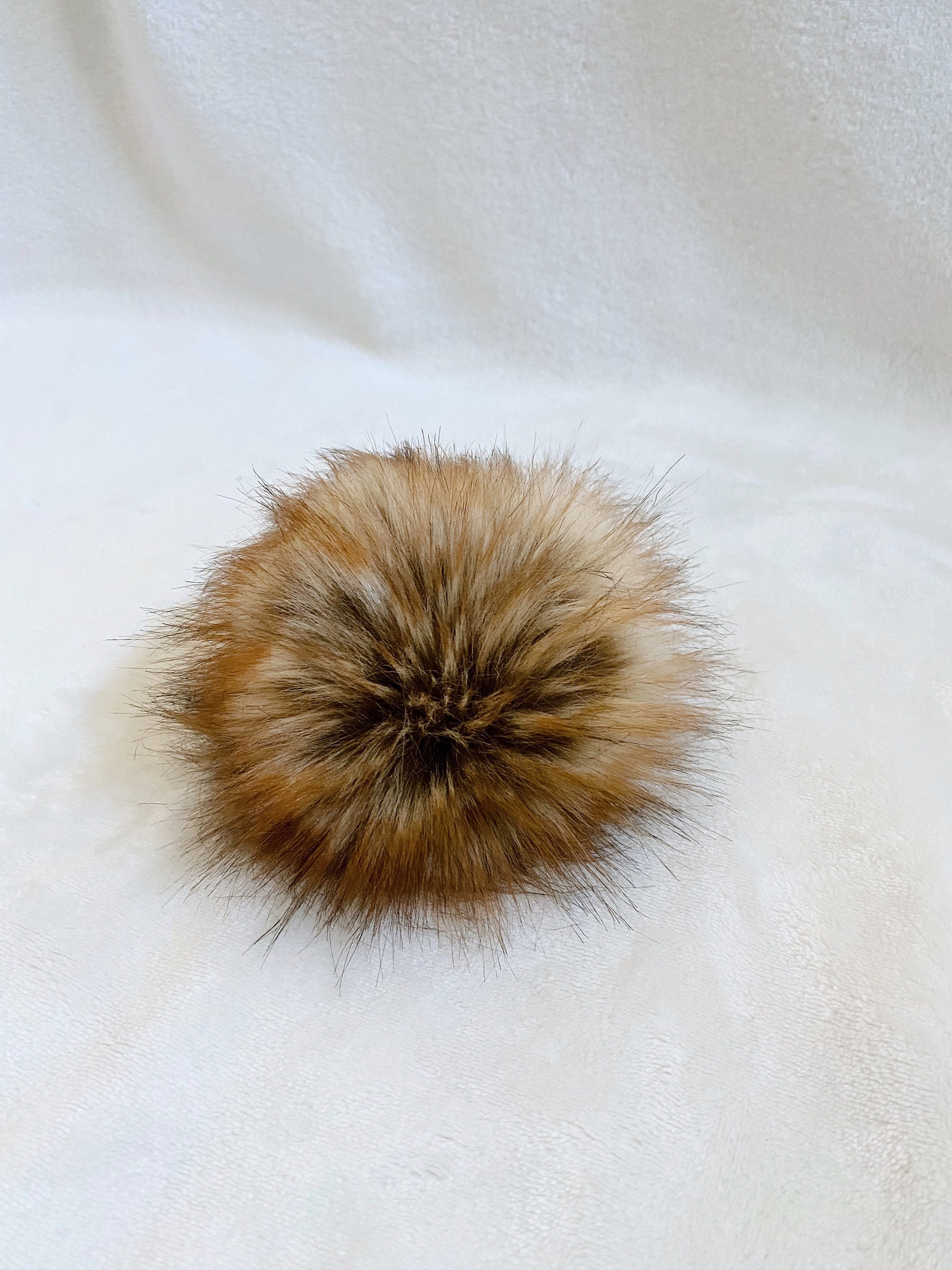 Tawny Faux Fur Pom — Knot & Stitch (Copy)