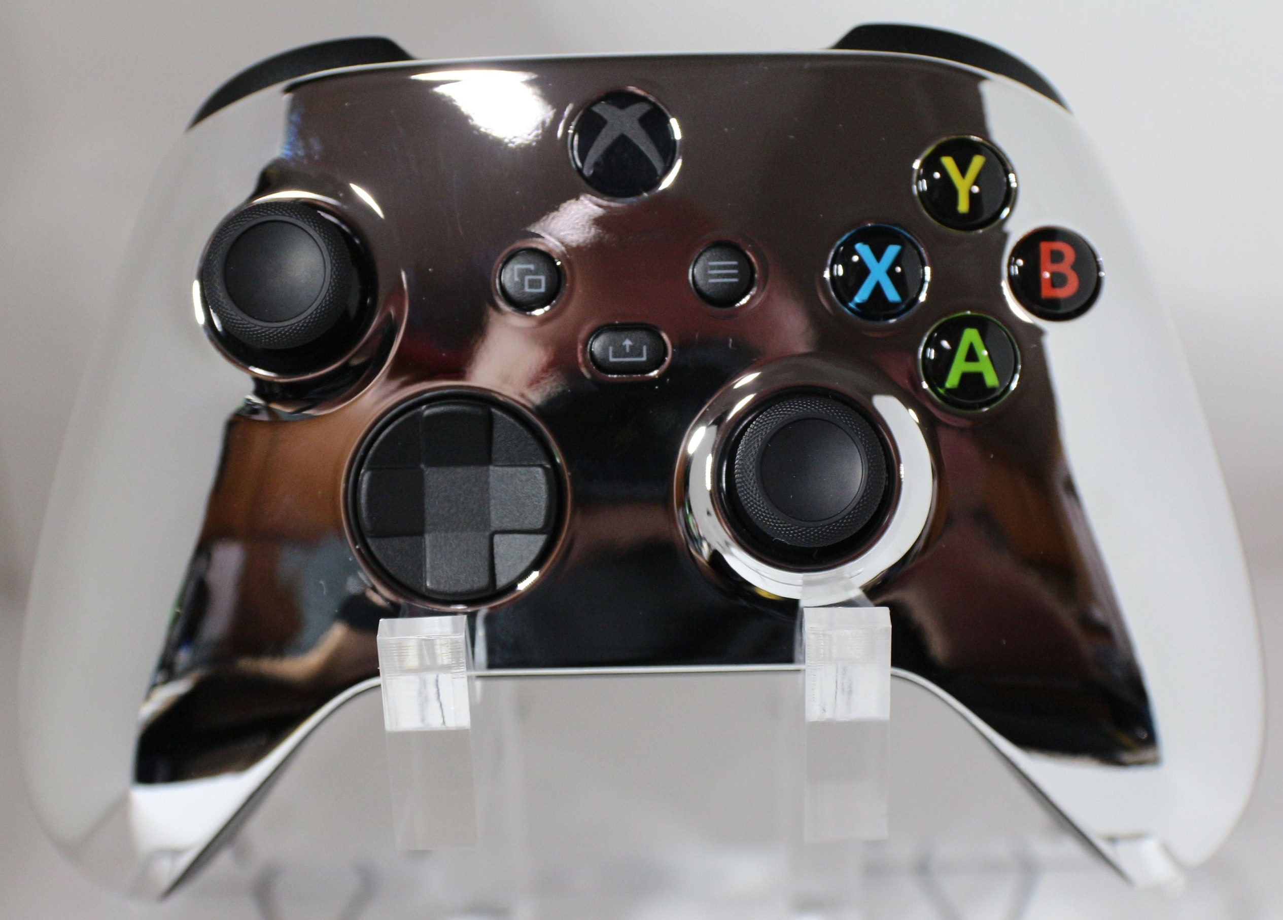 Silver Chrome Xbox 360 Controller