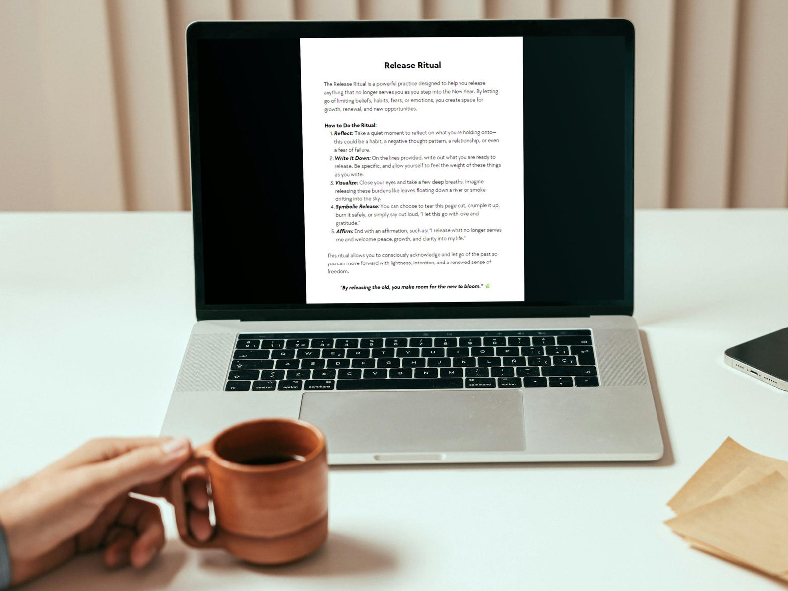 New Year Reflection and Goal Setting Workbook | Mindful Goal Setting ...