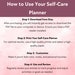 Self-care Planner | Printable PDF Undated Planner and Canva Template ...