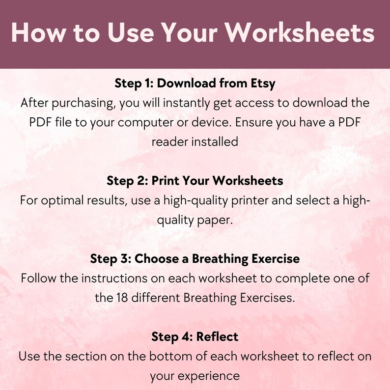 Mindful Breathing Worksheets | Mindfulness Breathing Exercises PDF ...