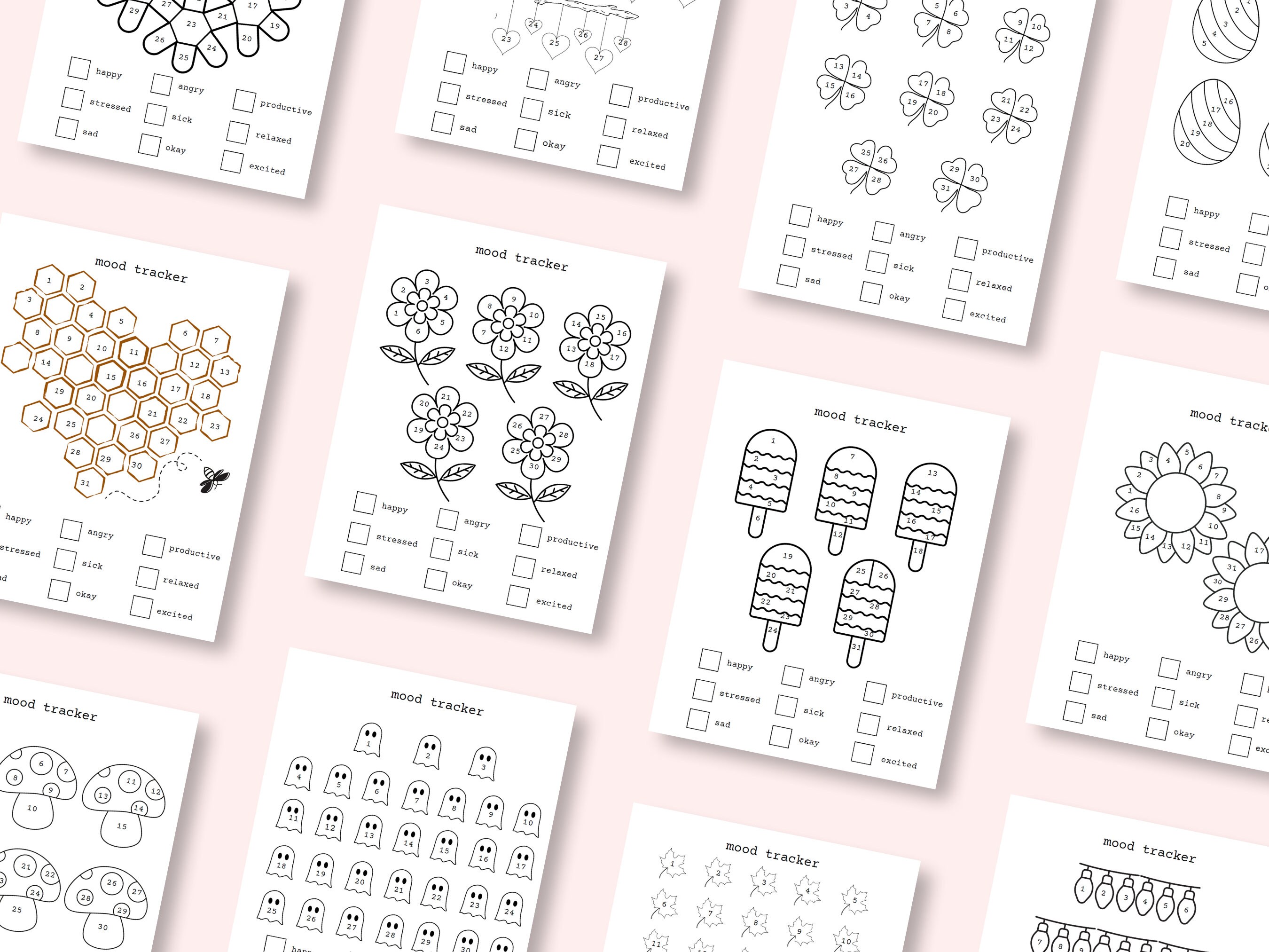 2024 Printable Bullet Journal A4 Size Color - Etsy Canada