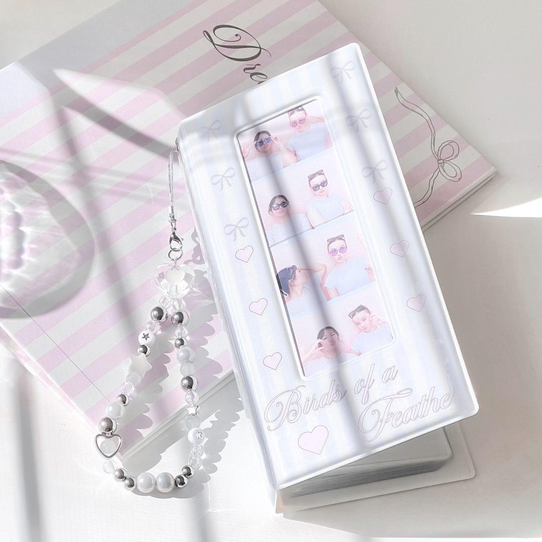 Aesthetic Korean Style 4-cut Film Strip Collect Book | Photo Album ...