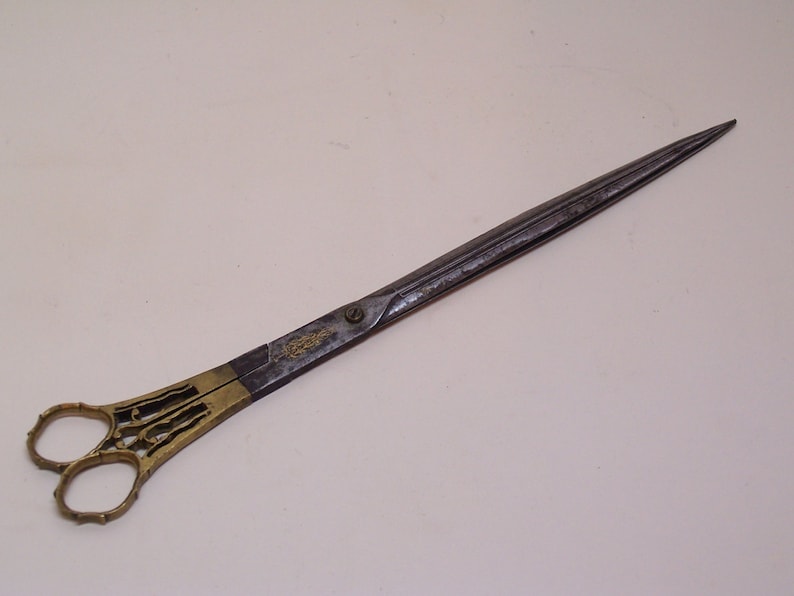 Antique Gold Decorated Ottoman Calligrapher's Scissors - Etsy