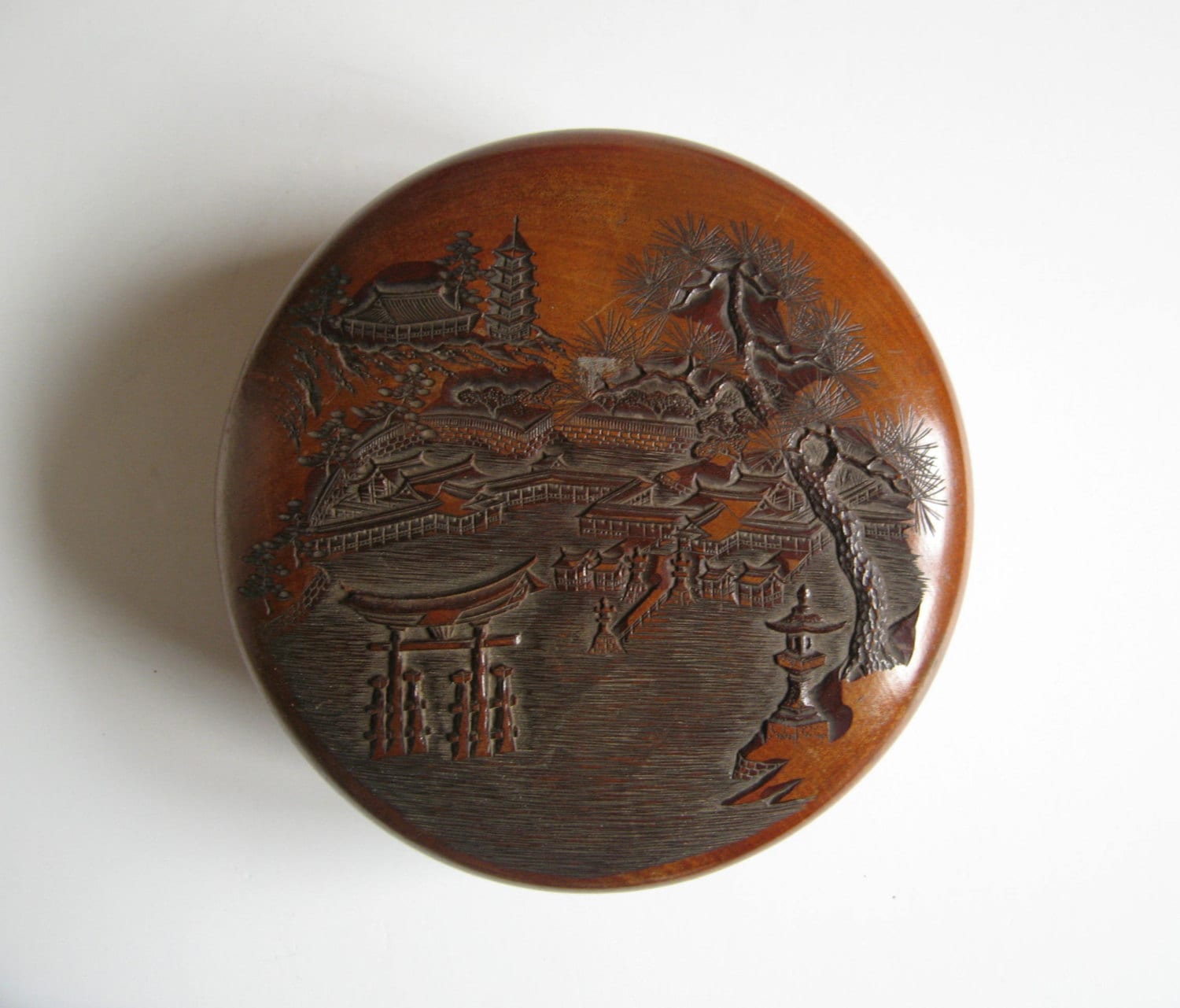 Antique Chinese Hand Carved Wooden Box, Jewelry Case - Etsy