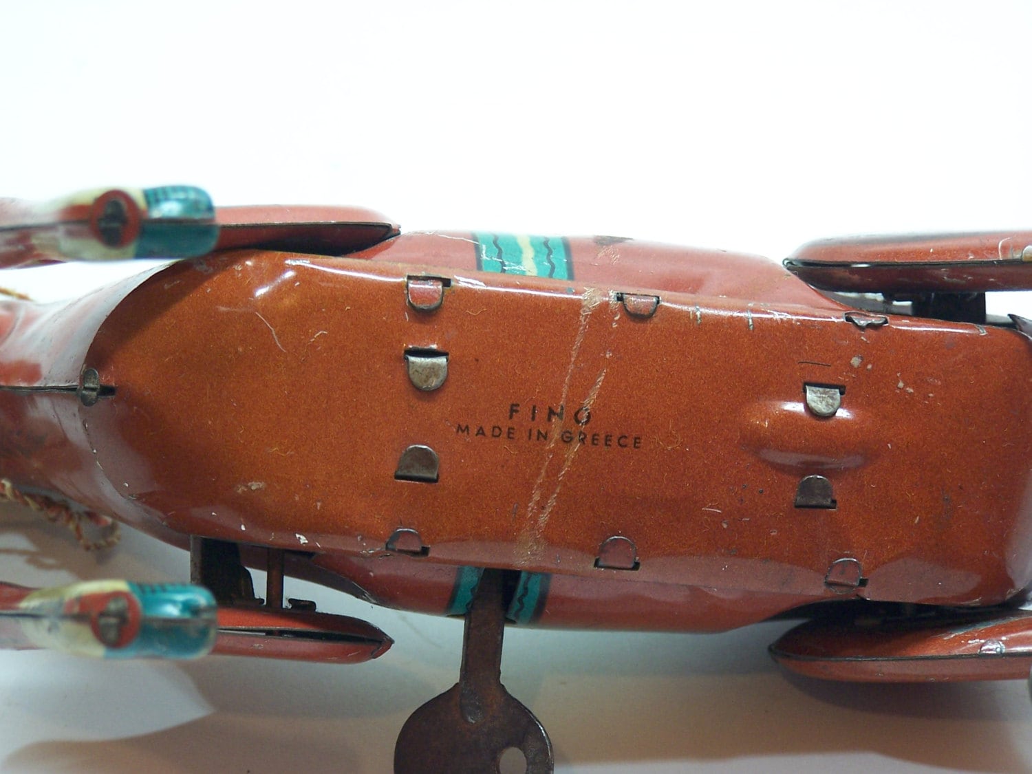 Vintage Tin Toy, Wind-up Horse Made in Greece by FINO - Etsy