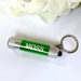 Mini Torch Keyring -black or Green Engraved Torch - Flash Light Keyring ...