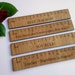 Personalised Teachers Ruler - Teachers Gift - Oak Rulers - Teaching ...
