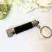 Mini Torch Keyring -black or Green Engraved Torch - Flash Light Keyring ...