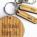 Fathers Day Key Ring Personalised This Grandad Belongs To.. - Etsy