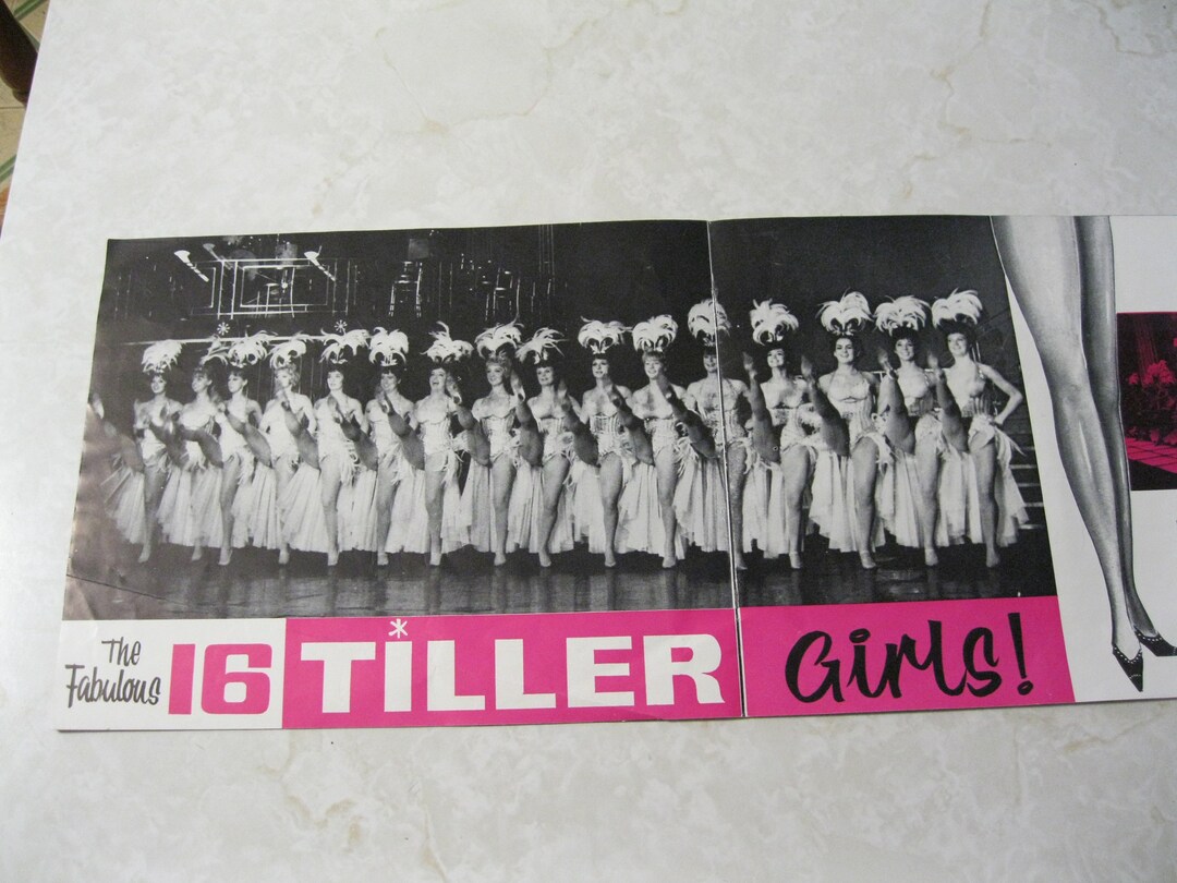 Leggy Showgirls Vintage Pictorial Program Prince of Wales Theater ...