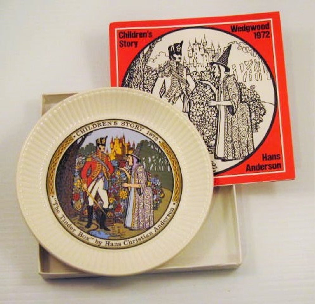 Wedgwood Hans Christian Andersen Child's Plate Plus Story Book Made by Wedgwood England C1972 - Etsy
