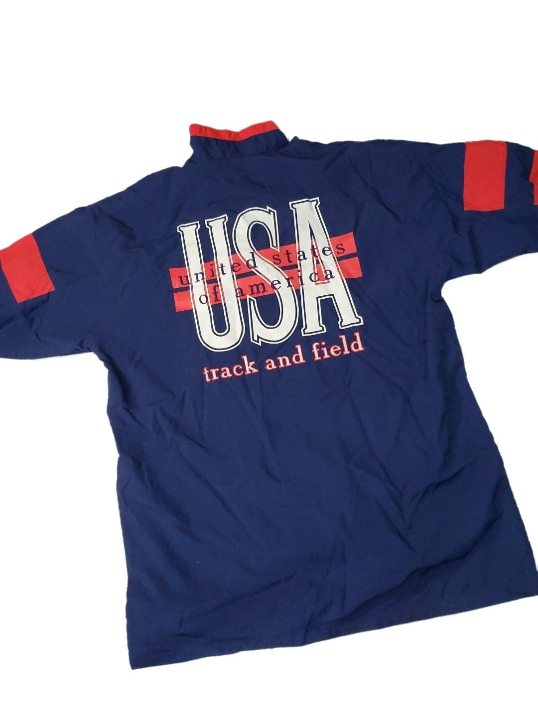 Vintage Nike Usa Track and Field Jacket Size Xl - Etsy