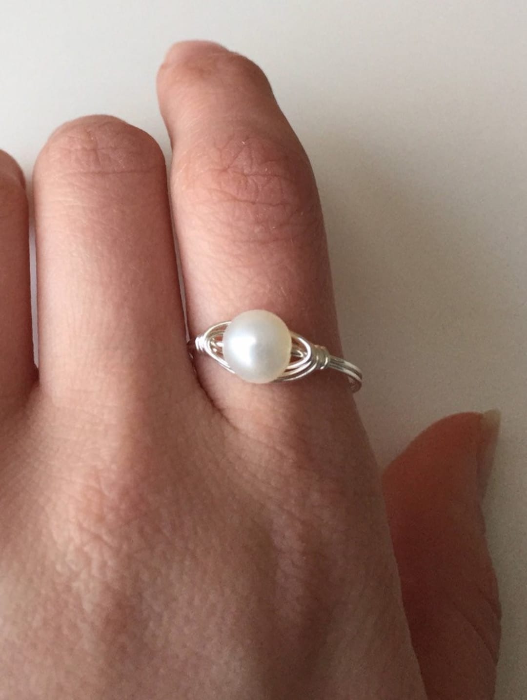 Small Freshwater Pearl Ring | Freshwater Pearl Ring | Freshwater Pearl ...