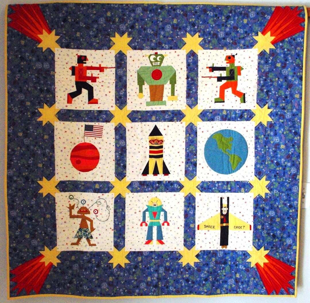 Robomatic Quilt Pattern - Digital - Downloadable - Etsy
