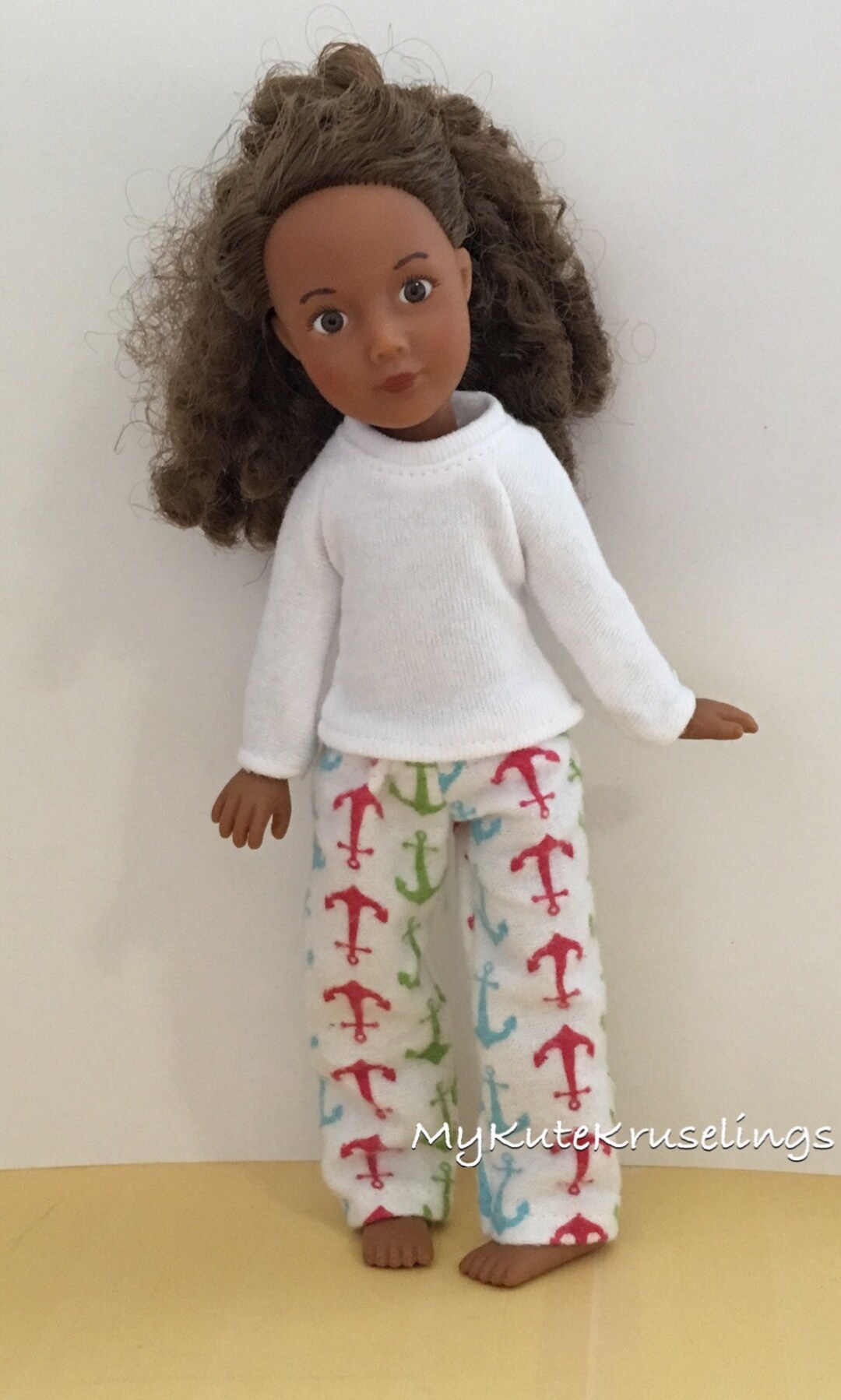 PJ PATTERN for Kruselings Dolls Includes Top and Bottoms - Etsy