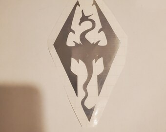 Skyrim Car Decal - Etsy