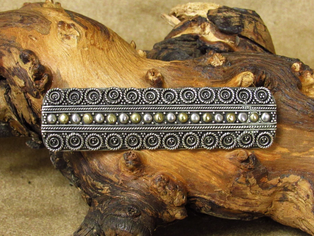 Sterling Silver Decorative Pin - Etsy
