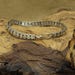 Sterling Silver Chain Bracelet With Dots of Silver - Etsy