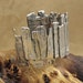 Jagged Fence Row Look Sterling Silver Bracelet - Etsy