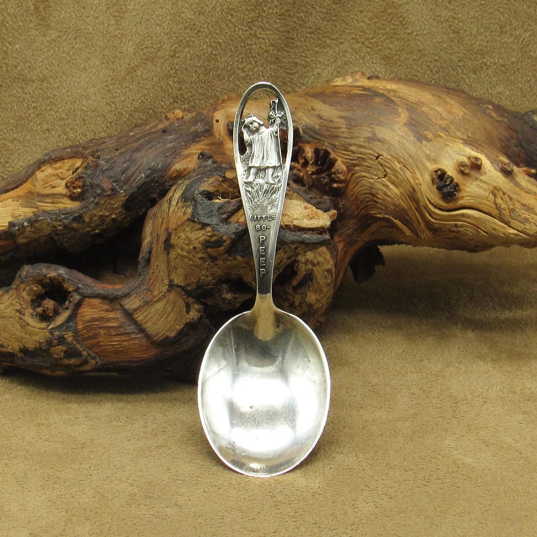 Vintage Watson Co. Sterling Silver Little Bo Peep Baby Spoon - Etsy