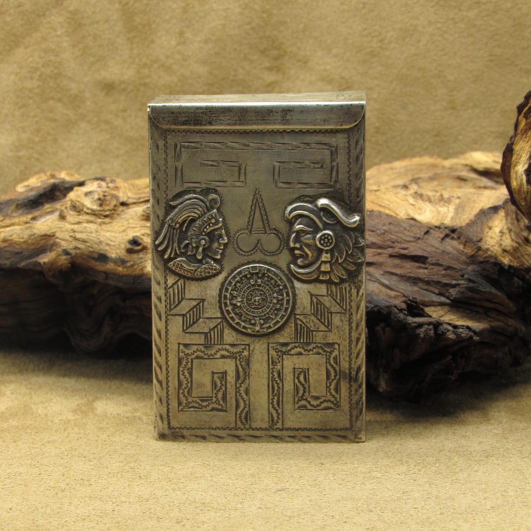 Sterling Silver Cigarette Pack Holder Case - Etsy