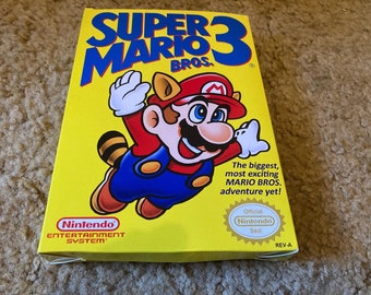 Nes Super Mario Bros. Box - Etsy