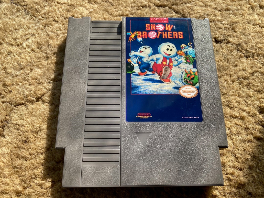 Reproduction NES Snow Brothers - Etsy