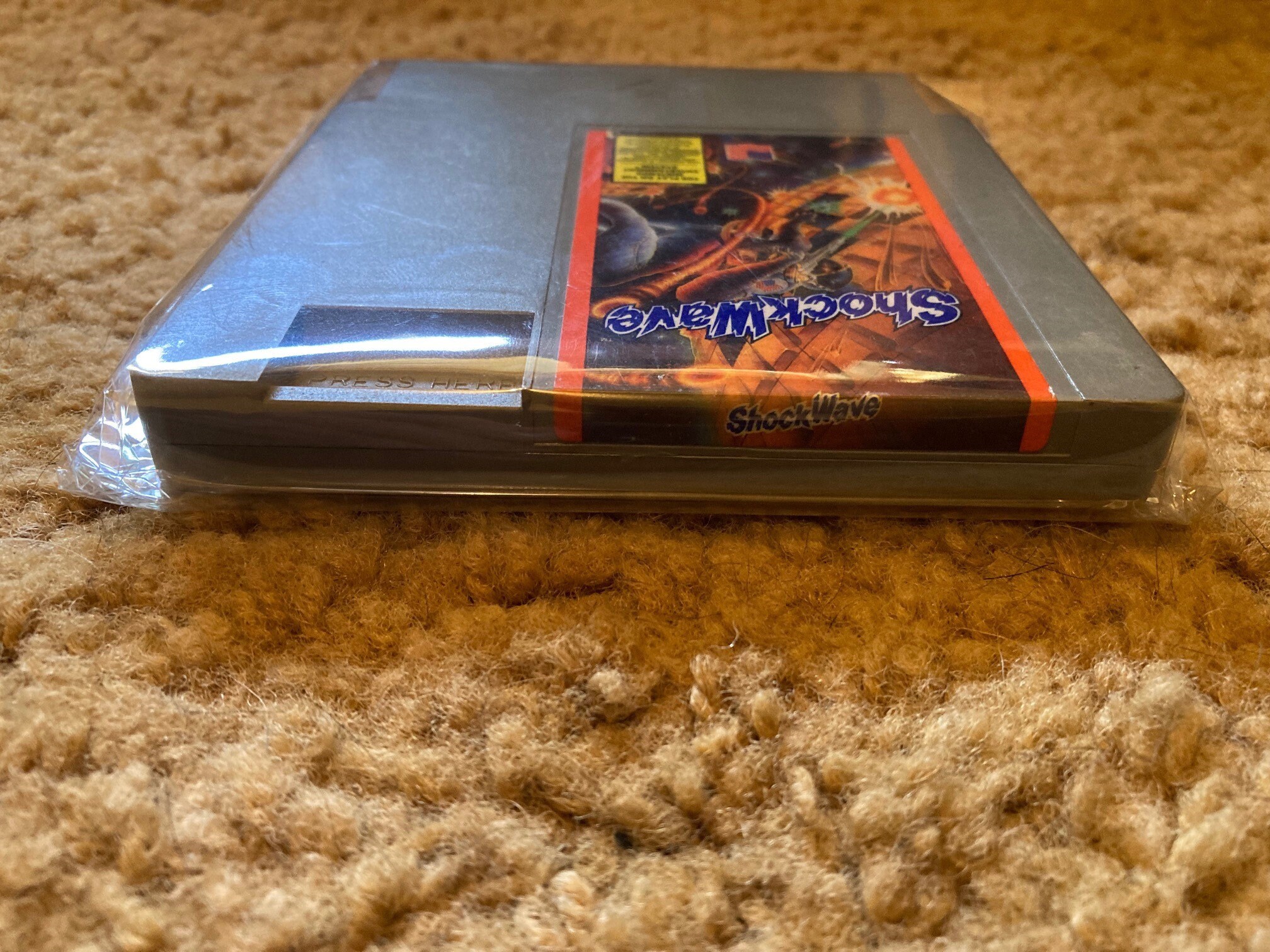 Authentic NES Game Shockwave Mint - Etsy