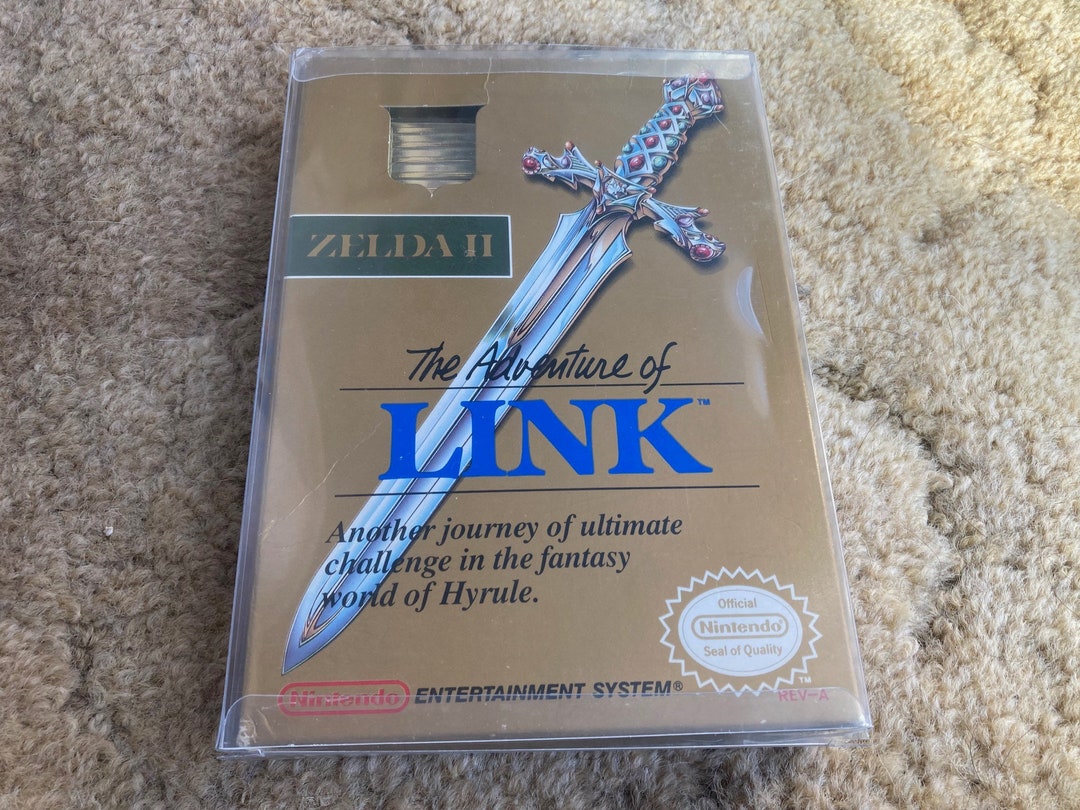 Authentic NES Zelda Adventures of Link CIB - Etsy