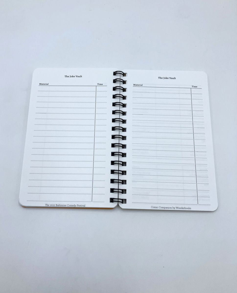 The Comic Companion Notebook Toolkit for Standup Comedy - Etsy