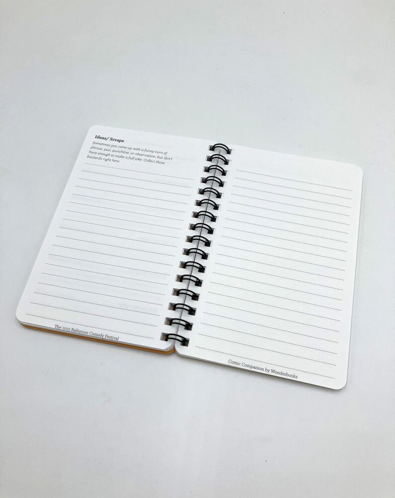 The Comic Companion Notebook Toolkit for Standup Comedy - Etsy