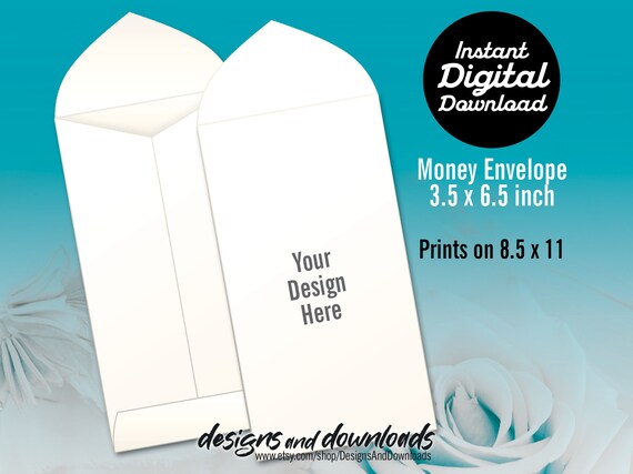Printable Money Envelope Template - Etsy