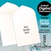 Large Printable Gift Card Envelope Template - Etsy