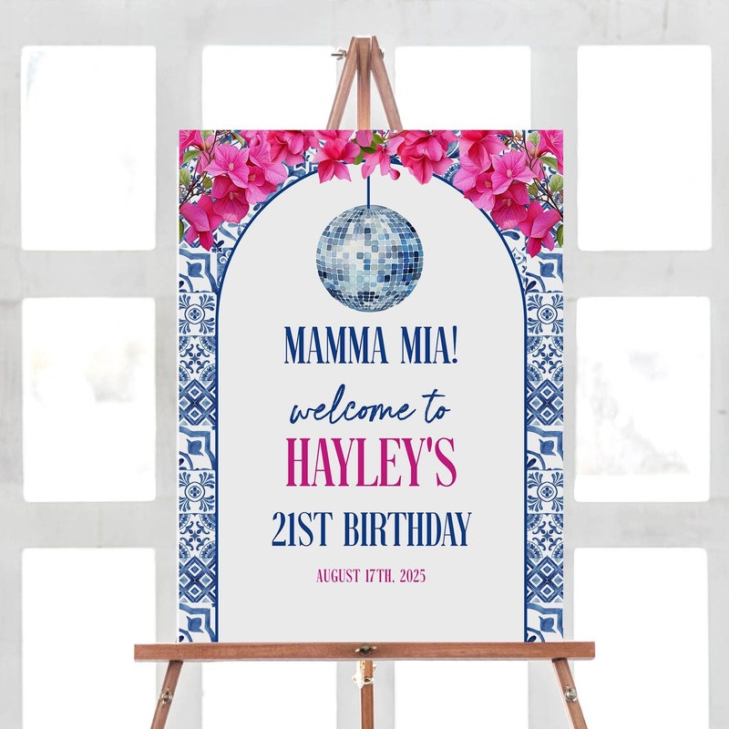 Mamma Mia Themed Sign - Etsy