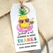 Summer Teacher Appreciation Gift Tag Printable, Summer Thank You Tag ...