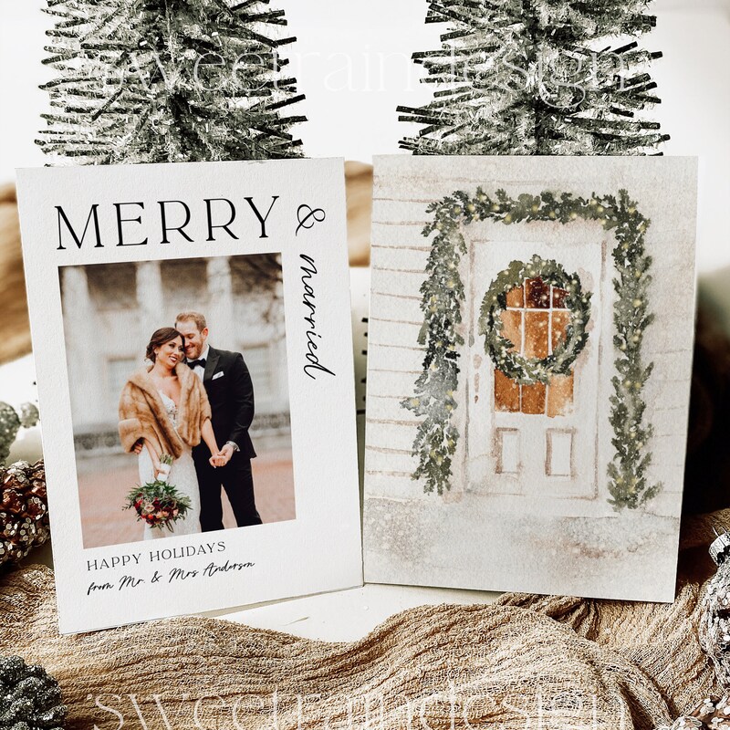 Rustic Holiday Cards - Etsy