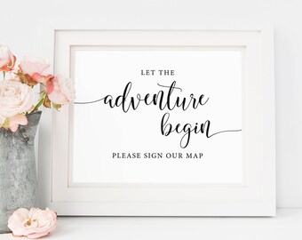 Please Sign Our Guest Globe Sign, Guestbook Globe Sign, Guest Book ...